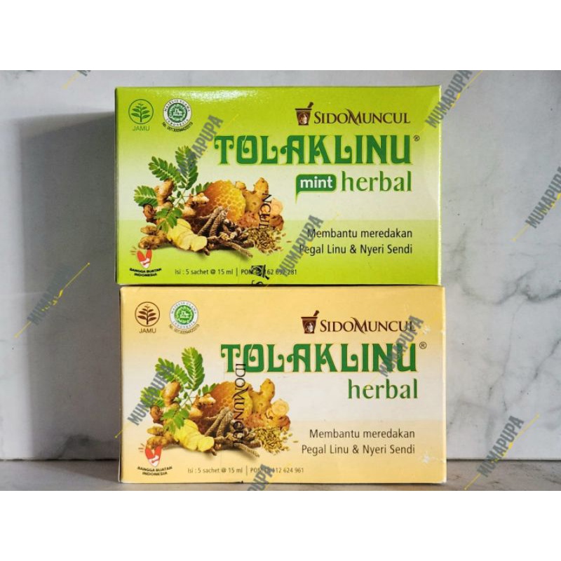 Jual Tolak Linu herbal / Mint Sido Muncul isi 5 untuk membantu ...