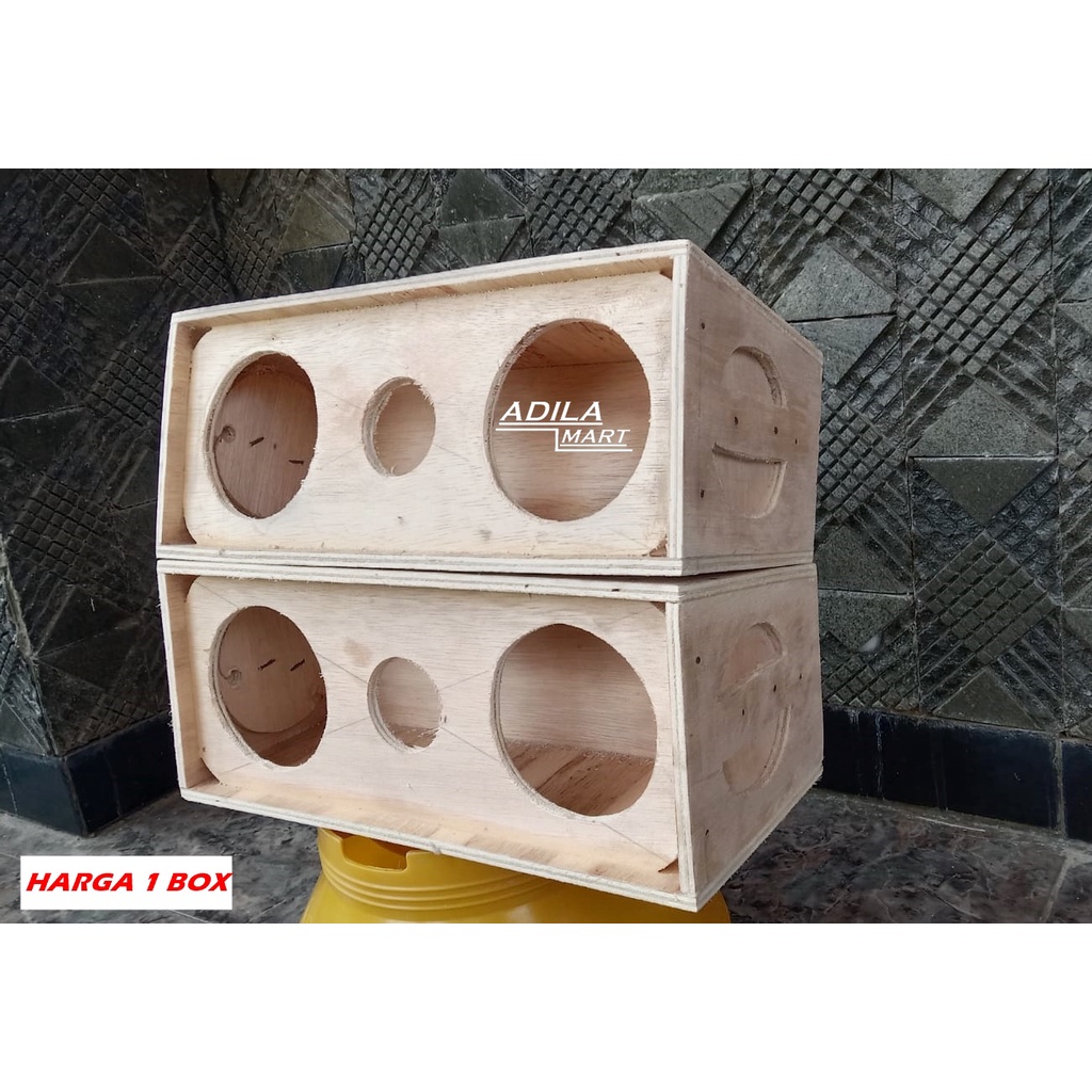 Jual Box Speaker 4 inch Line Array Dobel Tweeter Bulat | Shopee Indonesia