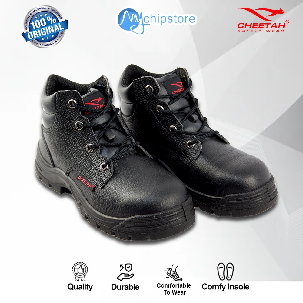 Jual Sepatu Safety CHEETAH 3180 100% Original | Shopee Indonesia