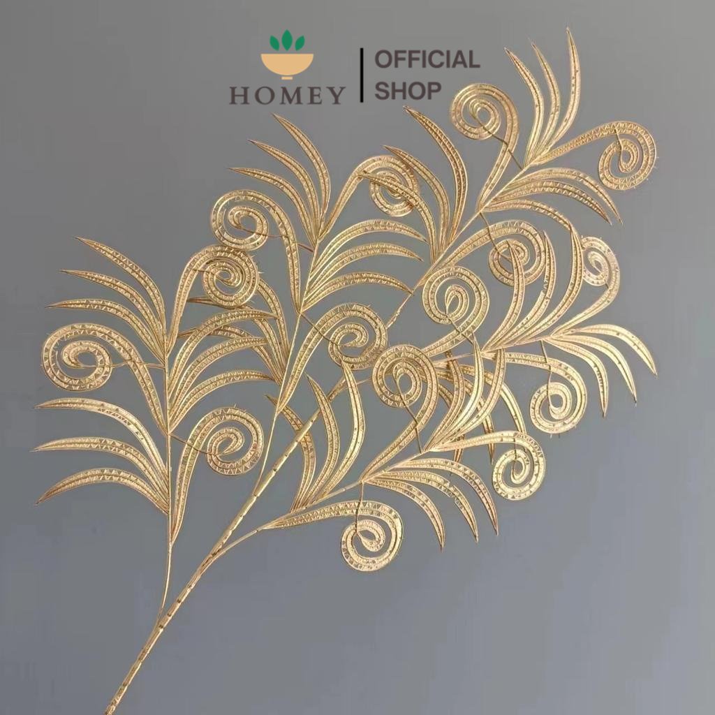 Jual HOMEY - Daun Gold Daun emas Artificial flower Leaf gold tanaman ...