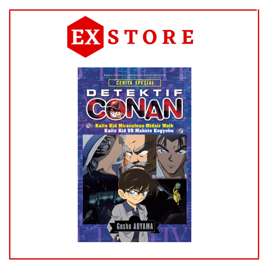 Jual Komik Detektif Conan: Kaito Kid MIraculous Midair Walk/Kaito Kid Vs. Makoto Kyogoku ...