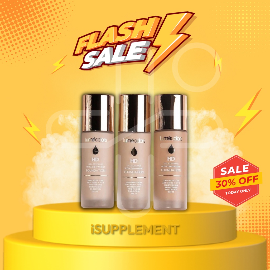 Jual HD Foundation Lumecolors Lumecolor Lume Color Colors Full Coverage ...