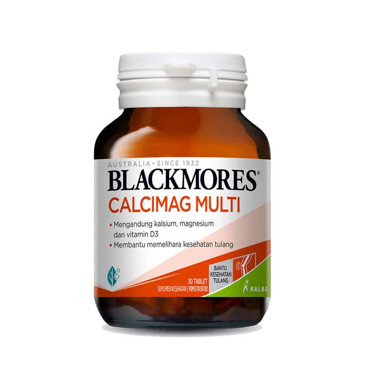 Jual Blackmores Calcimag Multi Bpom Kalbe(Kalsium Obat Tulang )-30 tablet | Shopee Indonesia