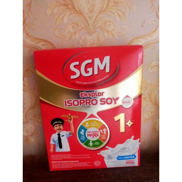 Jual SGM eksplor SOYA 1+ vanila 400gr Murah | Shopee Indonesia