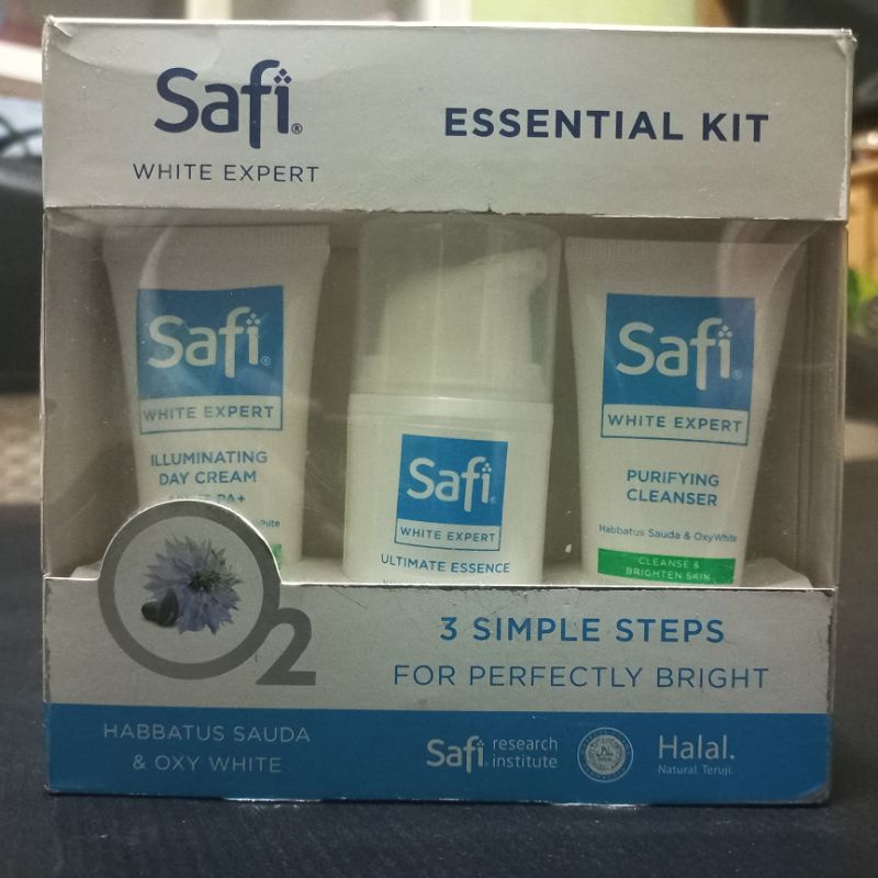 Jual [PRELOVED] SAFI ESSENTIAL KIT 3 SIMPLE STEPS FOR PERFECTLY BRIGHT ...
