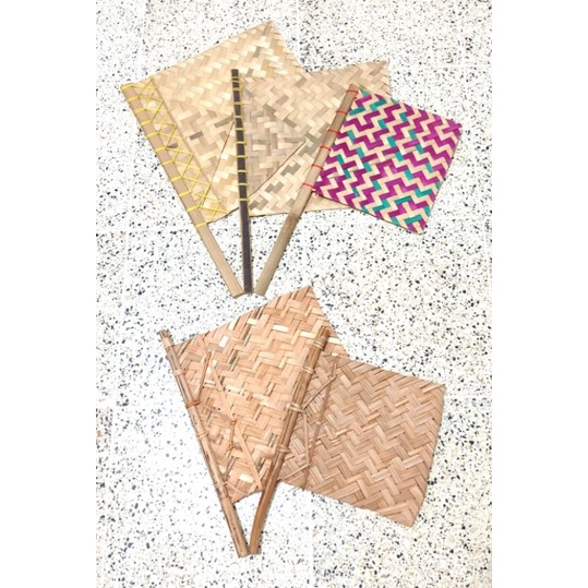 Jual kipas sate anyaman bambu dan rotan | Shopee Indonesia