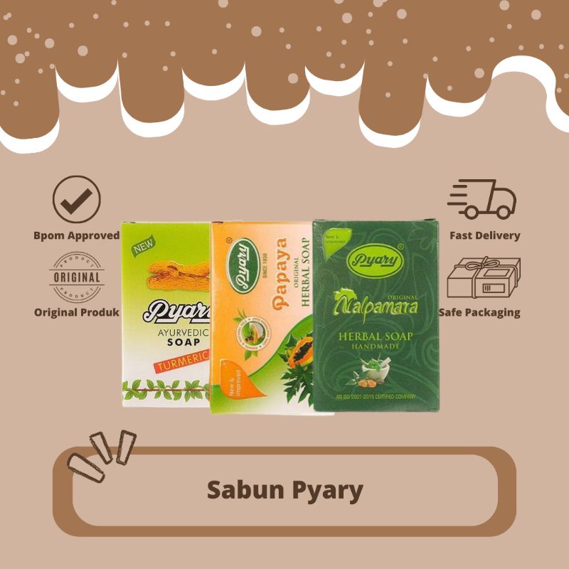 Jual SABUN ARAB PYARY NALPAMARA PYARY TUMERIC PYARY PEPAYA BPOM ...