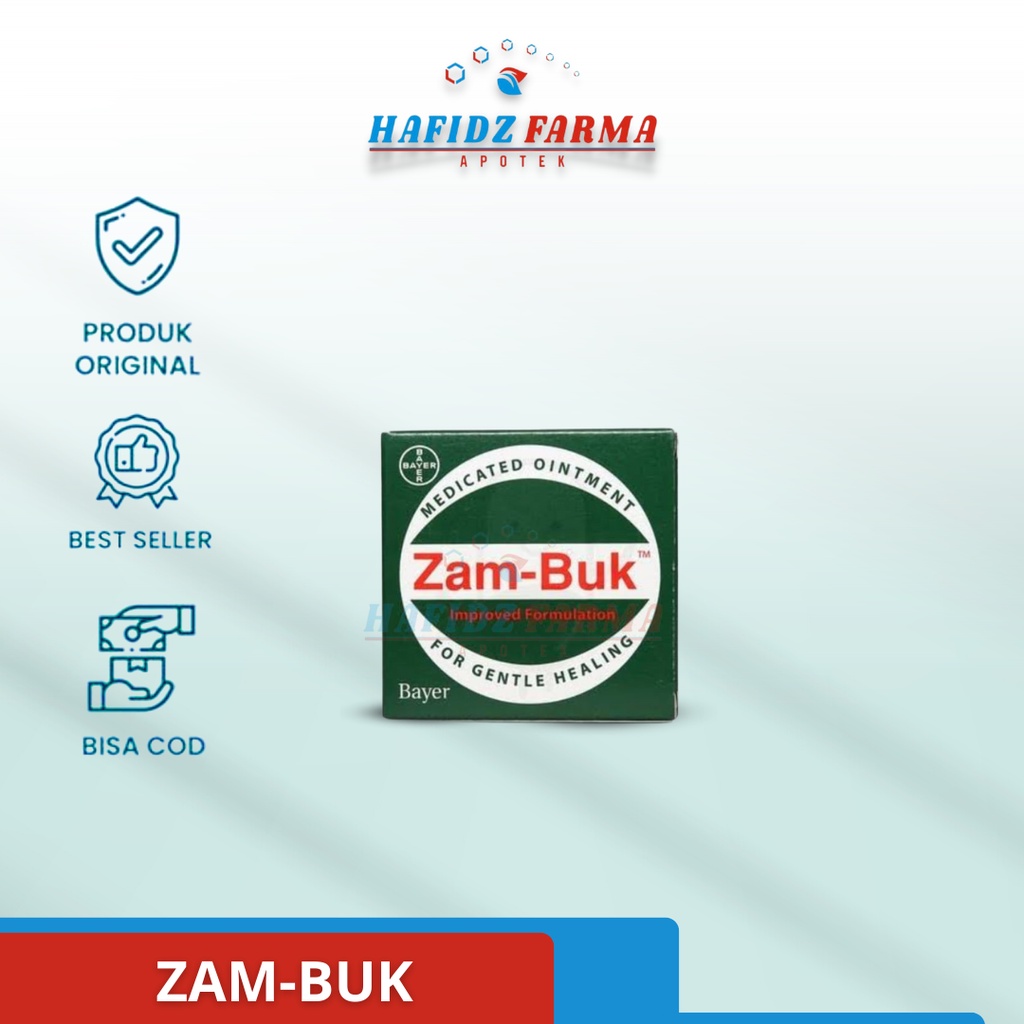 Jual Zambuk 25gr/ Salep luar Zam Buk 25 gram /Obat Memar Bayer Original ...