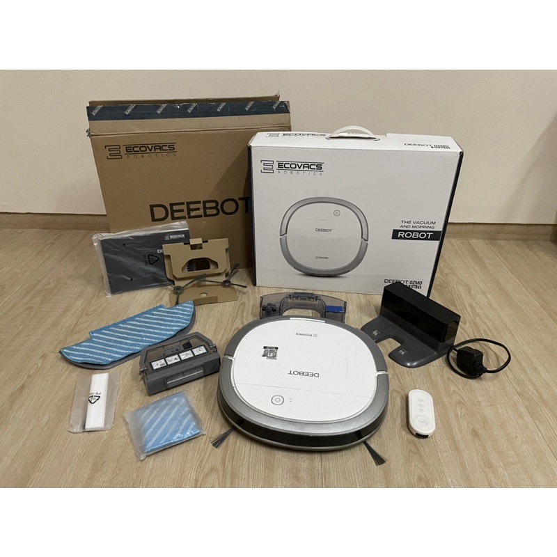 Jual Ecovacs Deebot Ozmo Slim 11 Vacuum Mopping Robot (Sapu Pel ...
