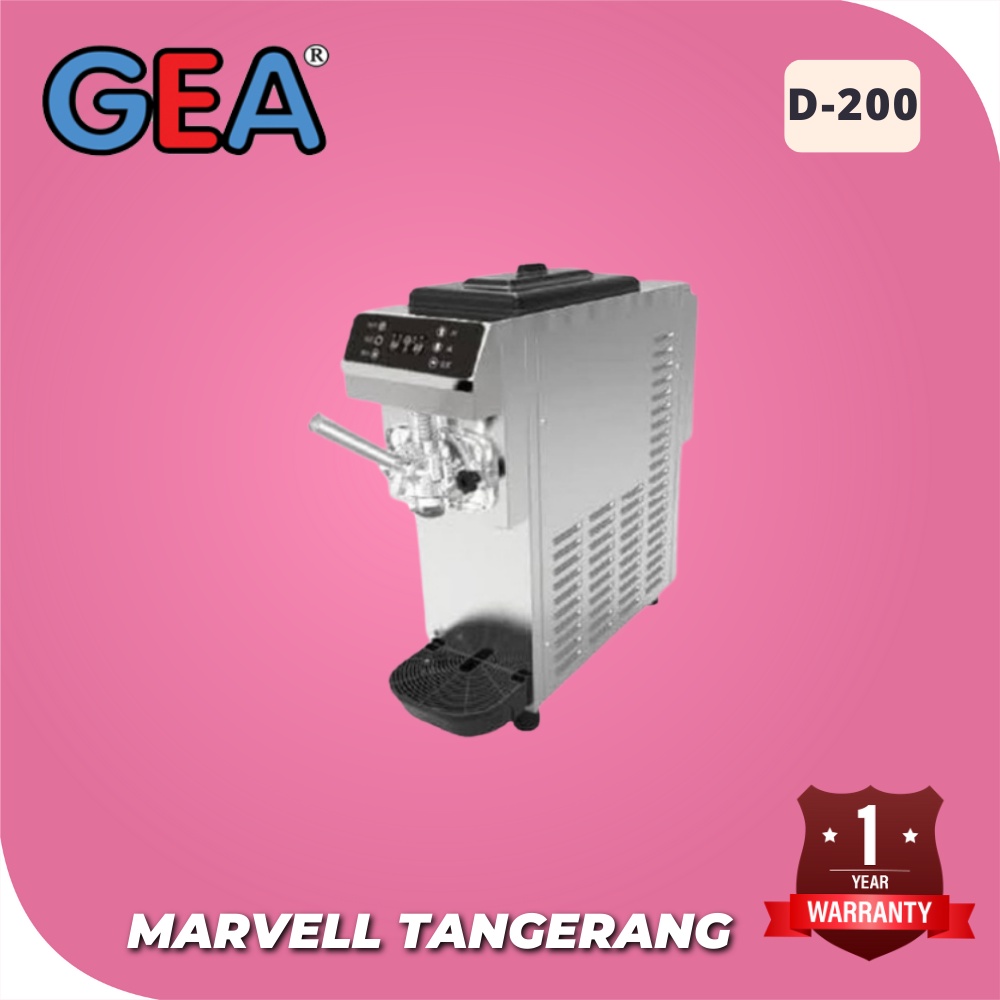 Jual SOFT ICE CREAM GEA D-200 MESIN PEMBUAT ES KRIM FROZEN YOGHURT | Shopee Indonesia