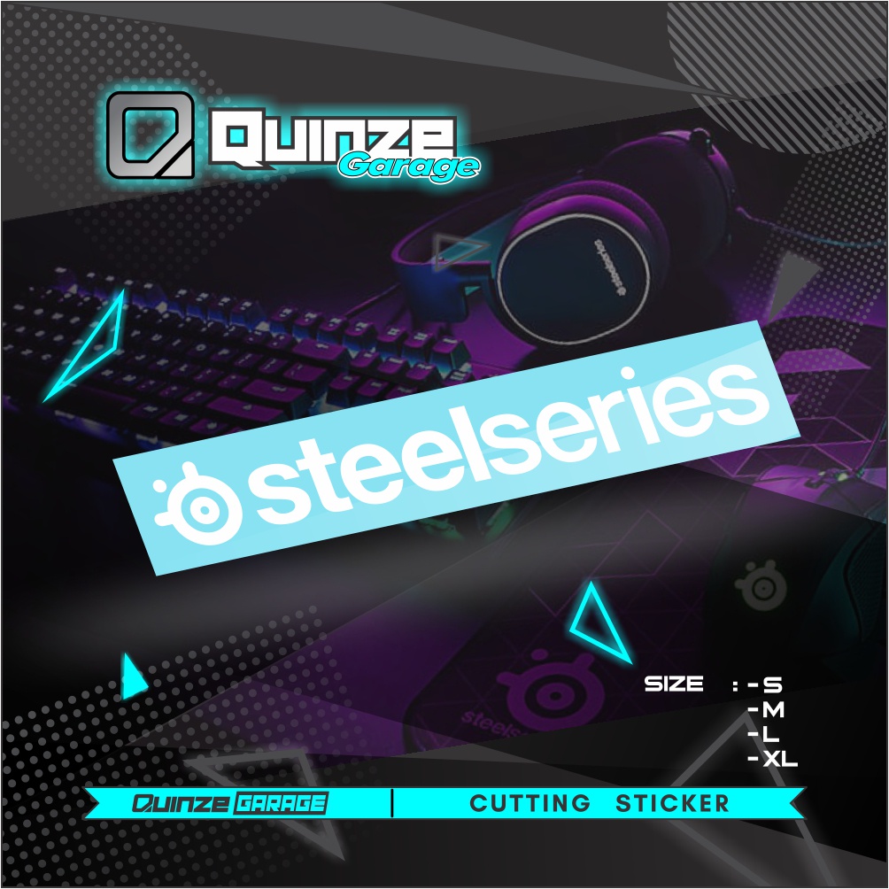 Jual Stiker Steelseries | Cutting Sticker Steelseries | Cutting Sticker ...