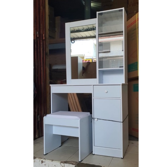 Jual MEJA RIAS / LEMARI RIAS MINIMALIS BANGKU & LACI | Shopee Indonesia