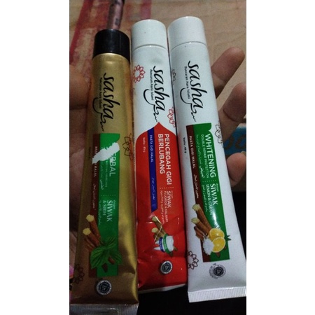 Jual odol sasha siwak 65gr ( rijek no dus ) | Shopee Indonesia