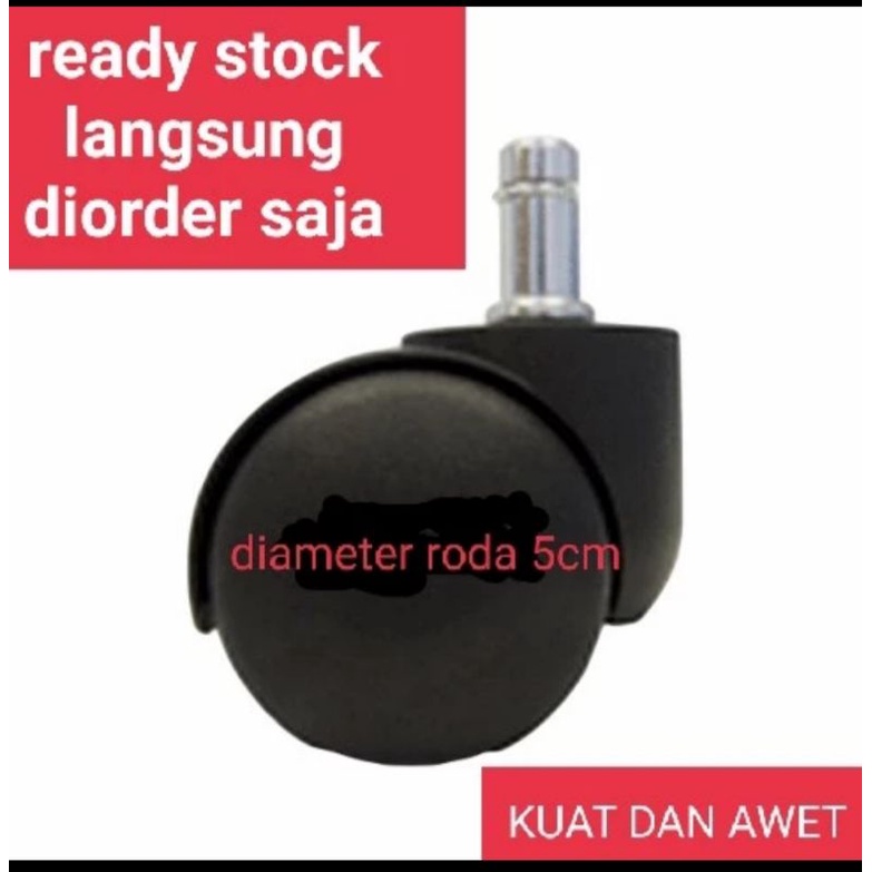 Jual Castor roda kursi kantor tancap | Shopee Indonesia