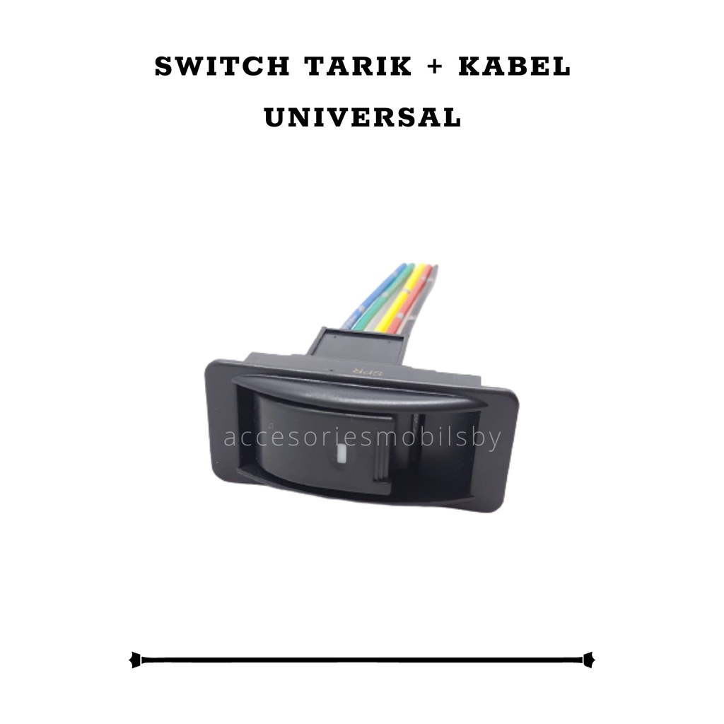 Jual Saklar / Switch / Tombol Power Window Jendela Mobil Model Congkel ...