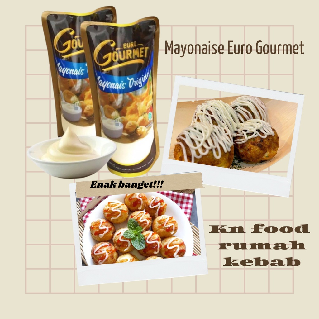Jual Mayonaise Euro Gourmet -Mayonaise 1Kg - Mayones Euro Gourmet ...