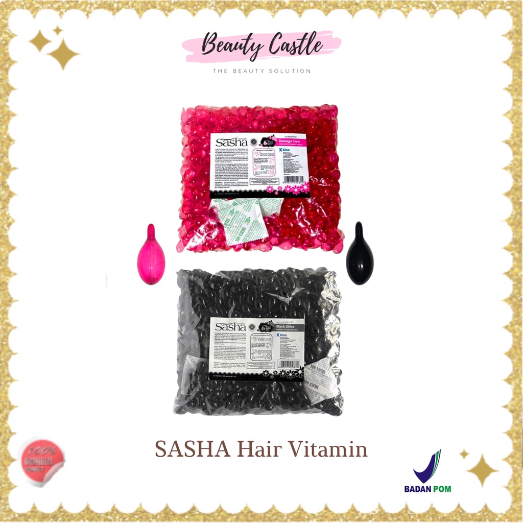Jual Sasha Hair Vitamin Rambut Ecer 1EA | Shopee Indonesia