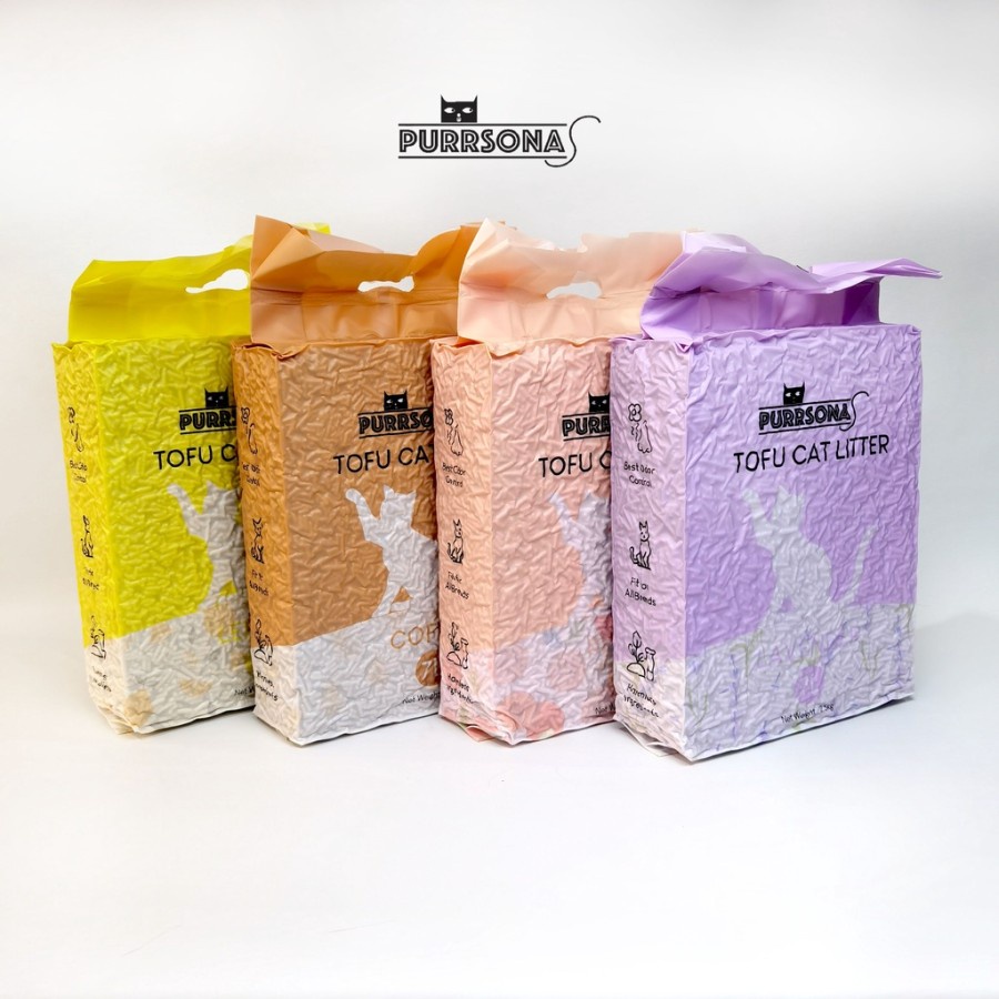 Jual PASIR TOFU PURSONA 7 L Soya Purrsona Cat Litter Premium | Shopee ...