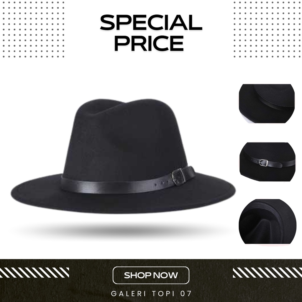 Jual Topi Laken Jazz Vintage Fedora Topi Jazz Pantai Pria Anak Dewasa ...