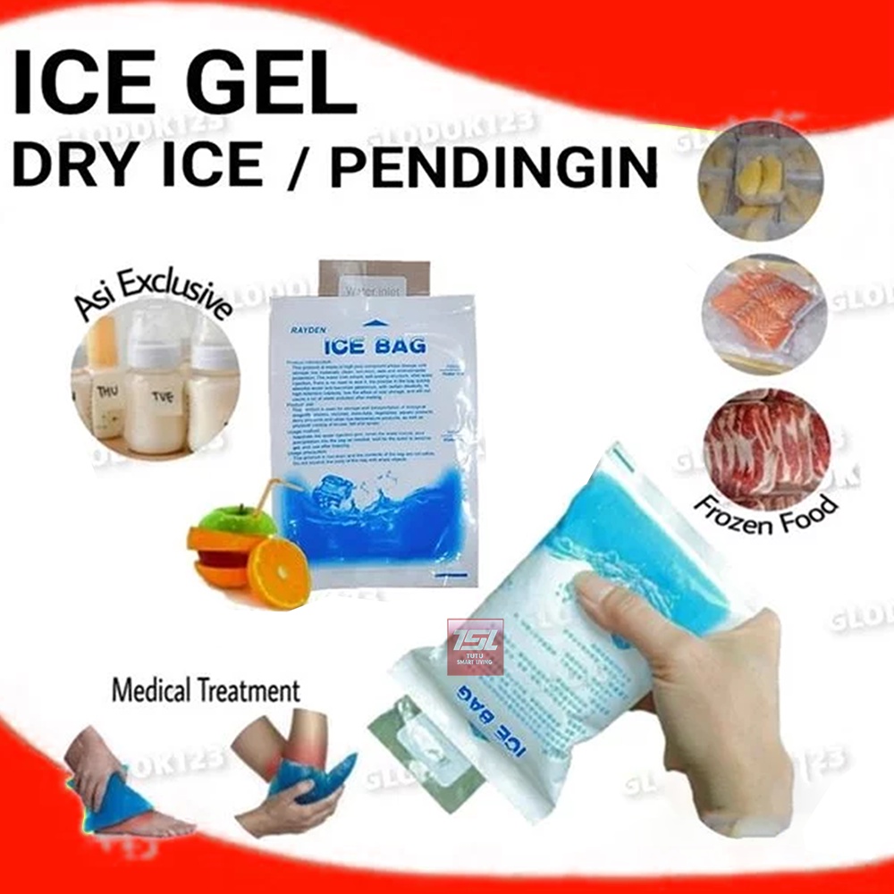 Jual TUTU Ice Pack Gel Kantong Blue Cool Jelly Kantong Air Es Jelly ...