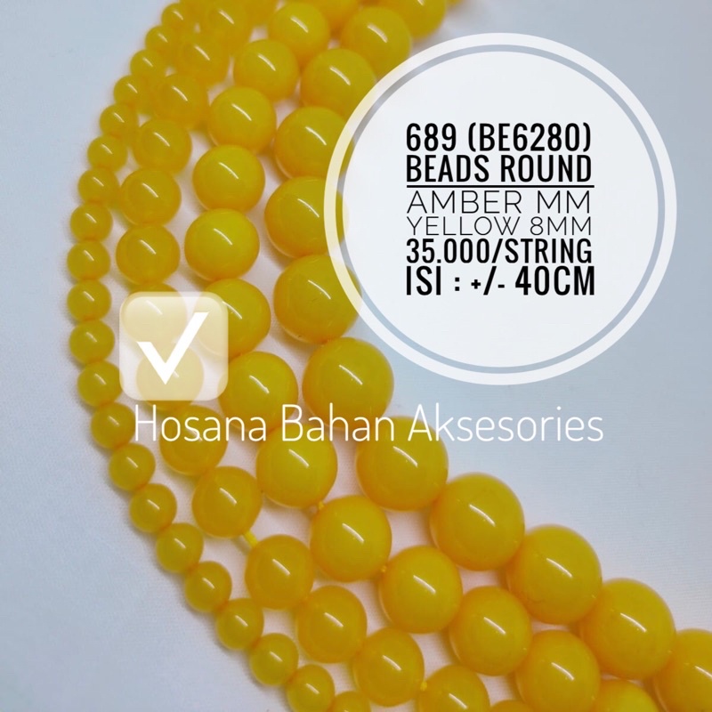 Jual Batu alam/AMBER /Manik manik bulat 8MM | Shopee Indonesia