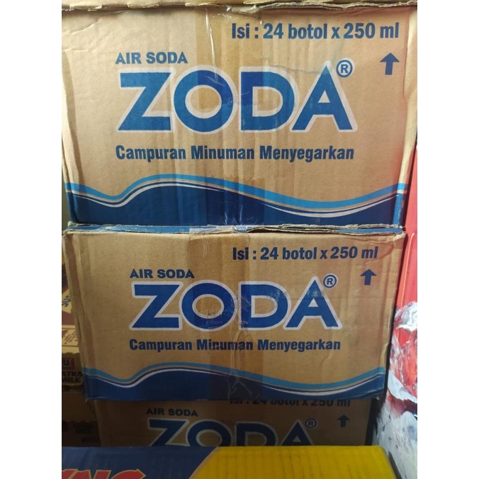 Jual zoda air soda 250 ml harga perkarton isi 24 botol | Shopee Indonesia