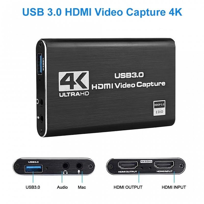 Jual HDMI video capture Card USB 2.0 3.0 type c untuk game streaming ...