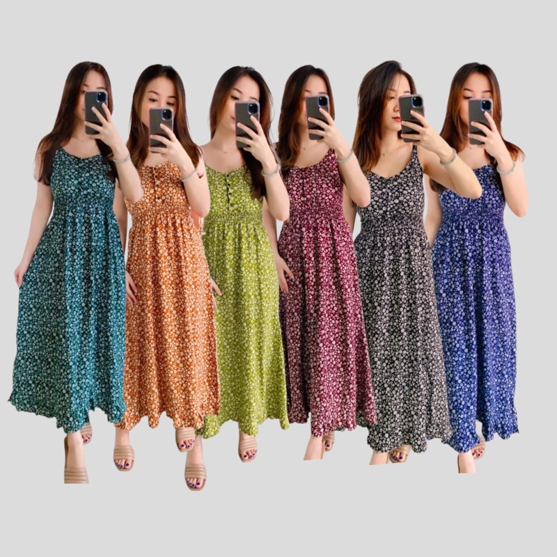 Jual Homedress Gemoy Maulyn | Dress / Daster kekinian / Daster tali ...