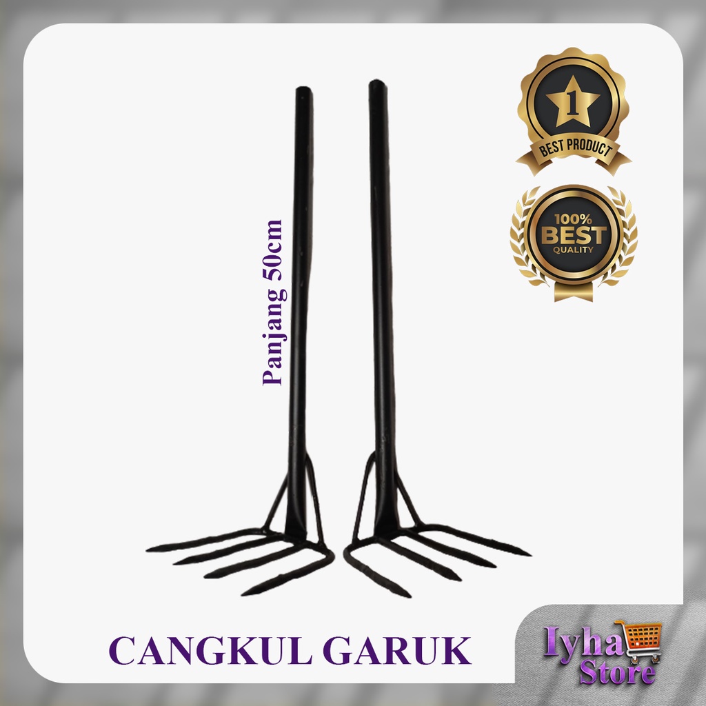 Jual GARUKAN GAGANG BESI / CANGKUL GARUK / PACUL SAMPAH | Shopee Indonesia