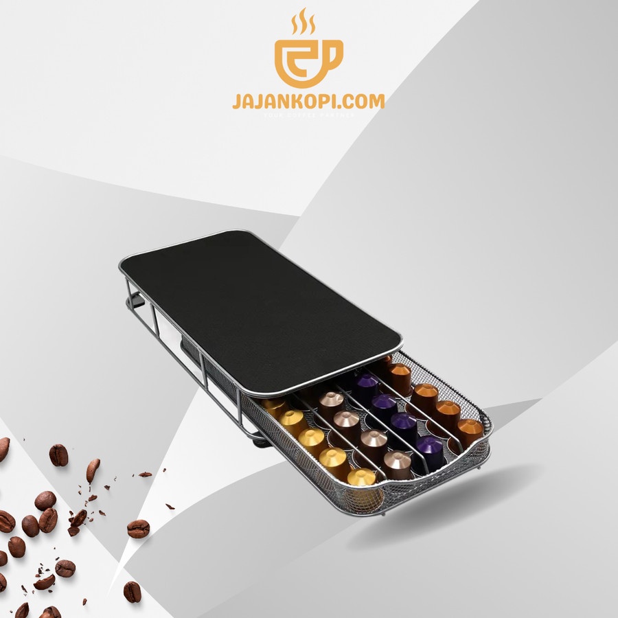 Jual NESPRESSO CAPSULE STORAGE DRAWER RACK HOLDER TEMPAT KAPSUL KOPI ...