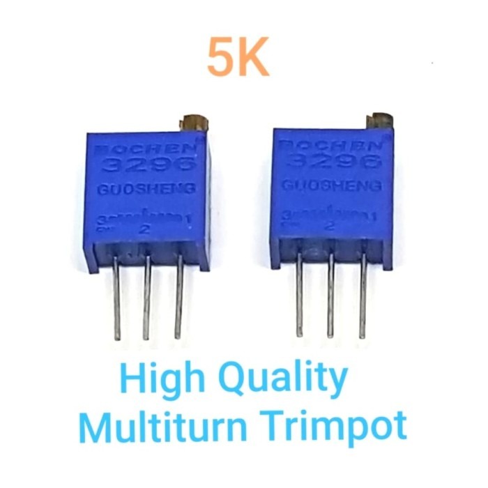 Jual Multiturn 5K Trimpot Trimmer Variable Resistor 5K VR Multiturn 5K ...