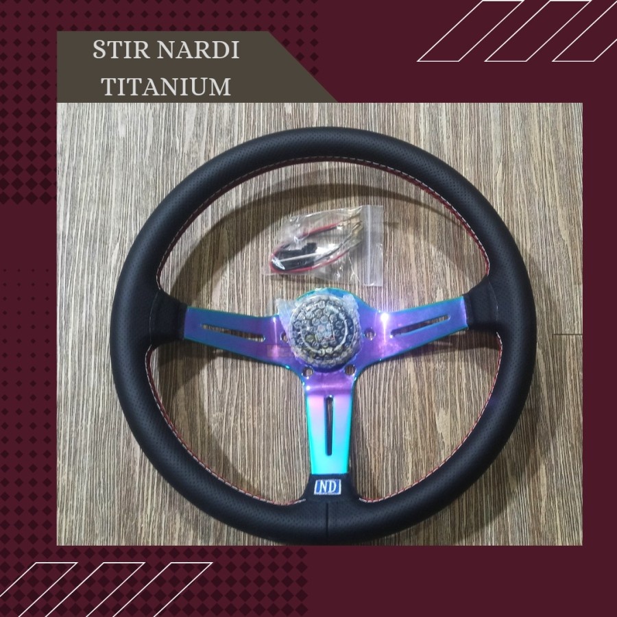 Jual Steer/Stir Nardi Titanium | Shopee Indonesia