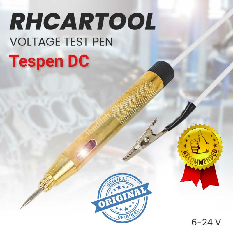 Jual Testpen Dc / Test Pen Deteksi Arus Listrik Spark DC 6V-24V - ET610 ...
