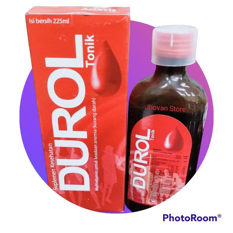 Jual DUROL tonik 225 ml ~ Memenuhi kebutuhan vitamin B kompleks ...