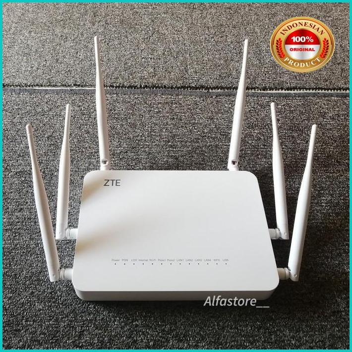 Jual Modem Ont Router Zte F670 Premium Antena 6 Original Best Seller ...