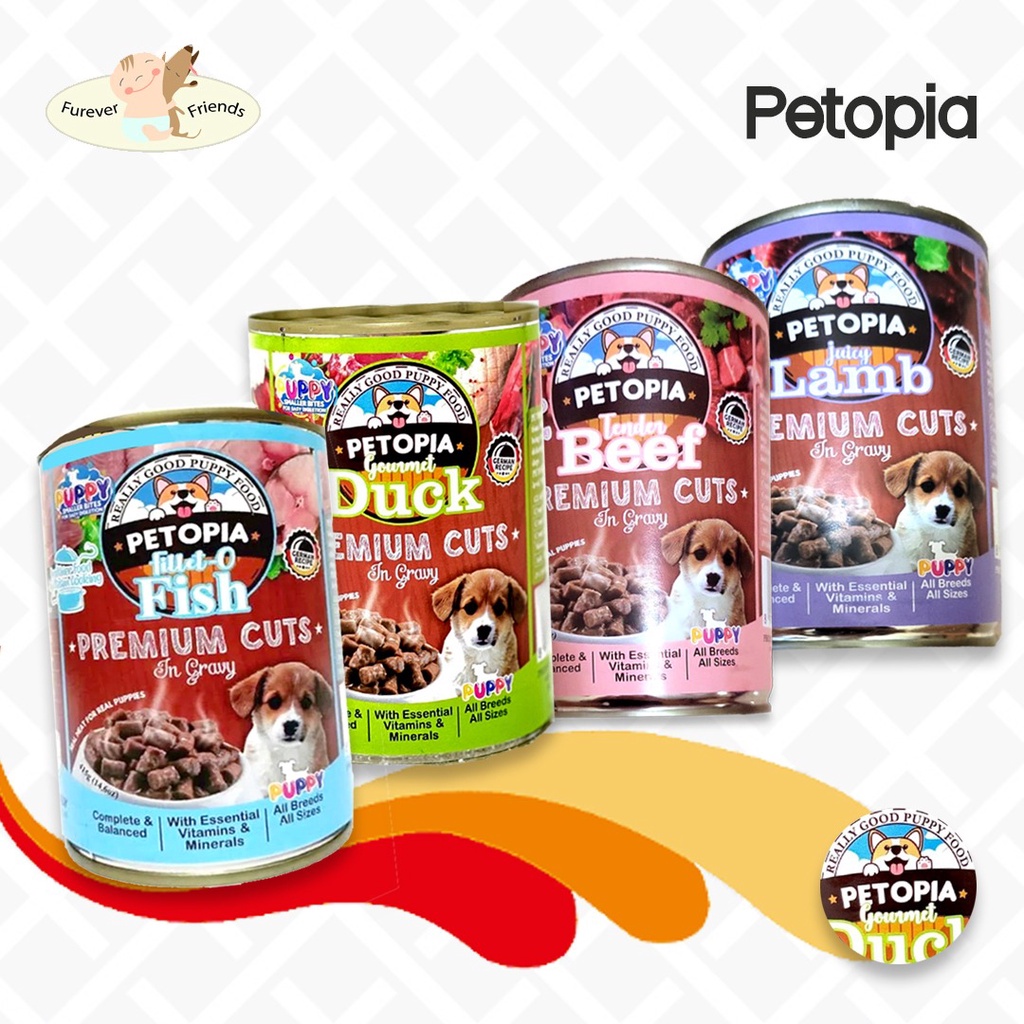 Jual Puppy Petopia Makanan Anjing Premium Can 415gr | Shopee Indonesia