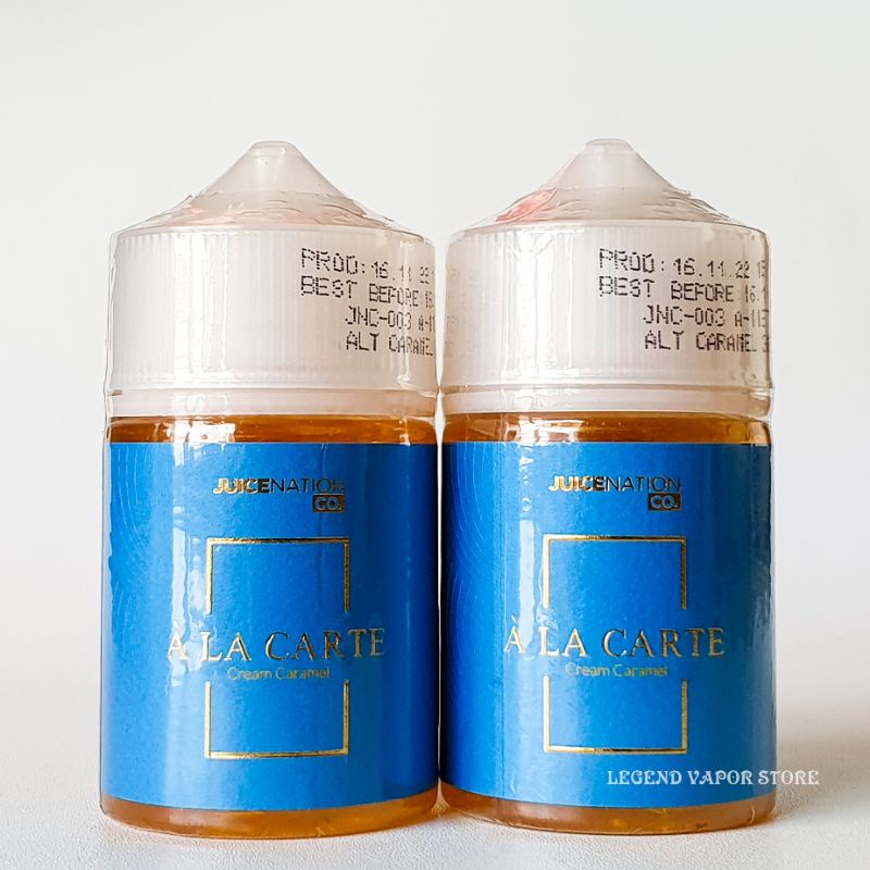 Jual FREEBASE - LIQUID ALA CARTE Cream Caramel 60ML AUTHENTIC | Shopee ...