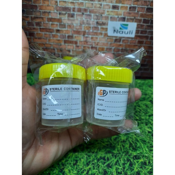 Jual POT URIN STERIL 60mL GP ORIGINAL | STERILE CONTAINER | Shopee ...