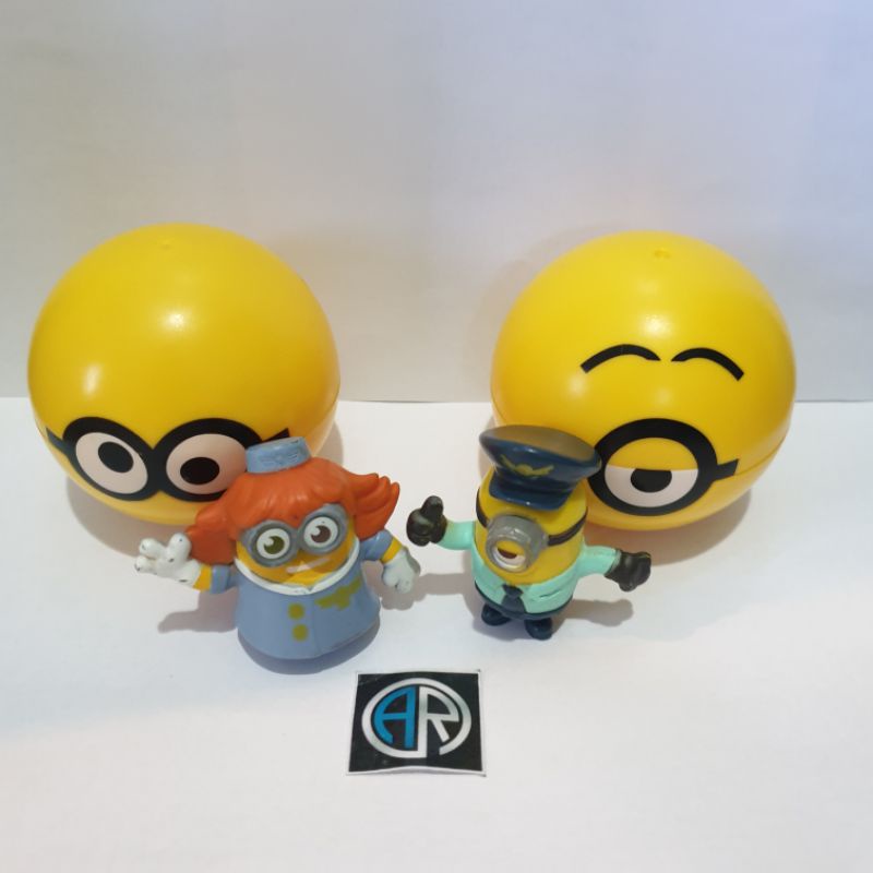 Jual Mainan Happy Meal Toys McD Minion McDonalds Minions Bola Figure ...