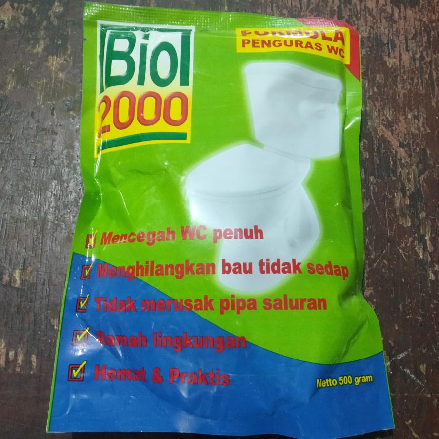 Jual bio 2000 kuras WC obat Septi tank mampet/anti sumbat/pembersih WC ...