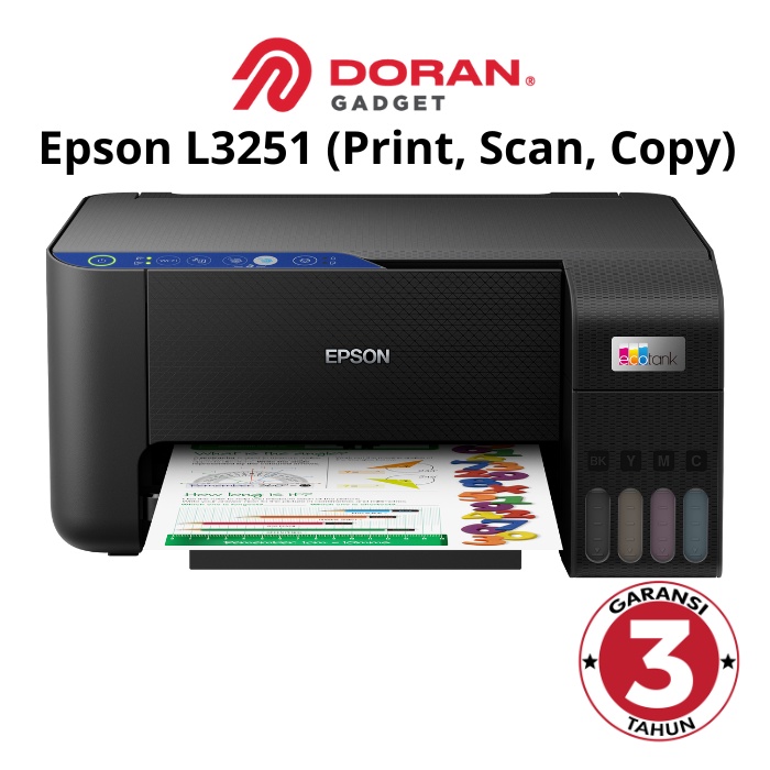 Jual Printer Epson L3251 Print, Scan & Copy WiFi | Shopee Indonesia