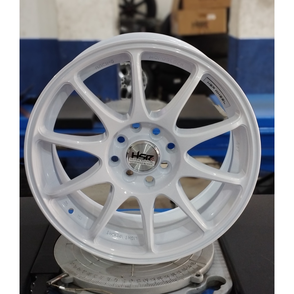 Jual Velg mobil r16 racing lock hsr indy r16x7 lubang 4x100 4x114,3 ...