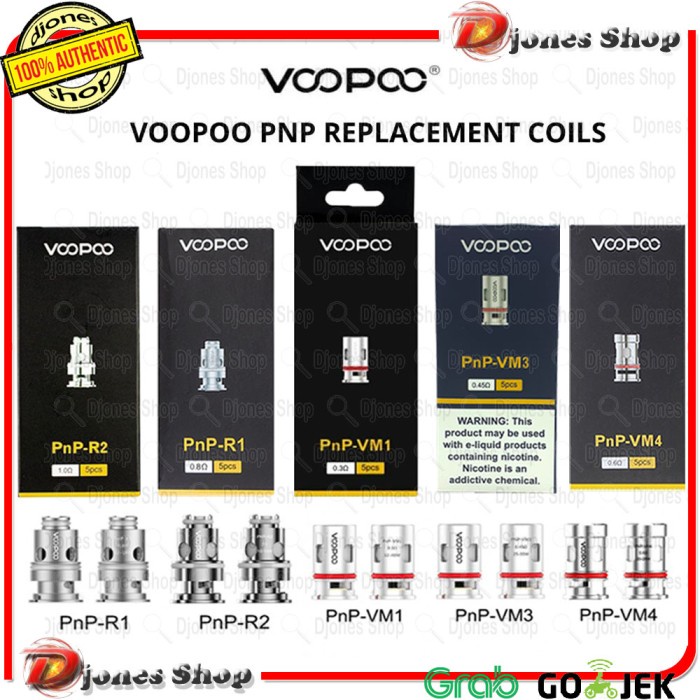 Jual Coil Voopoo PnP VM6 VM1 VM3 VM4 R1 R2 ( Harga Satuan ) | Shopee Indonesia