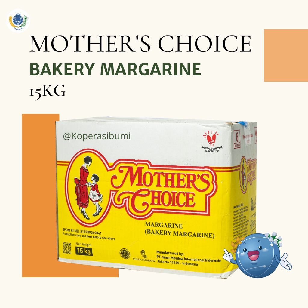 Jual Margarin Margarine Mother Choice Mother's Choice 15KG | Shopee ...