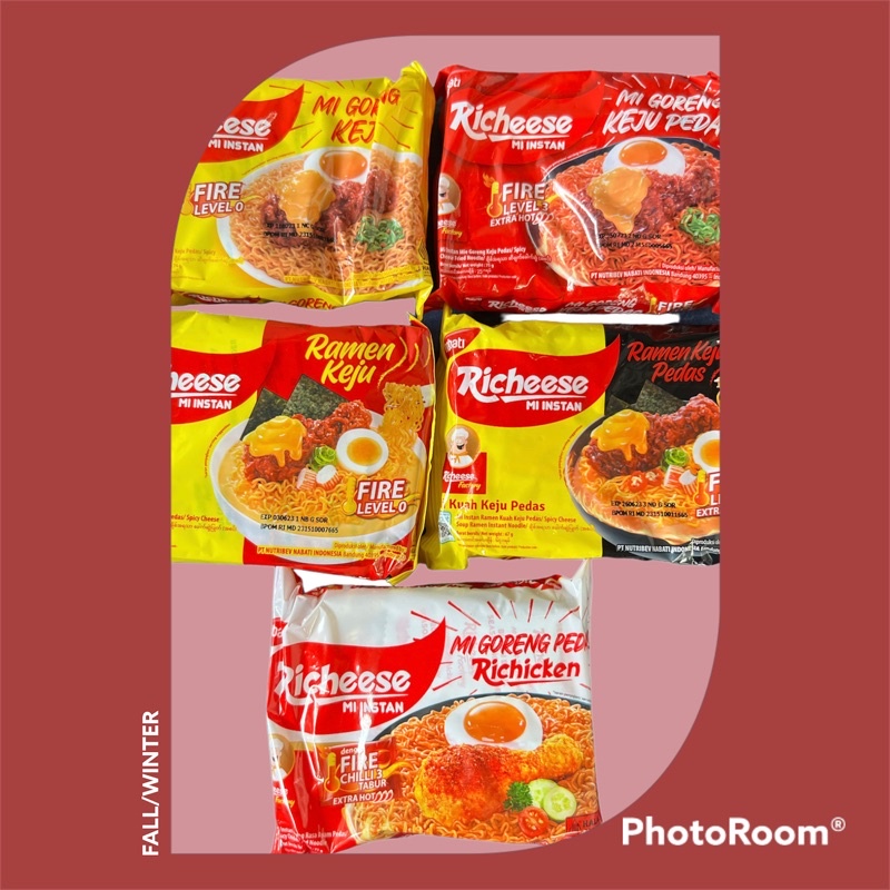 Jual mie richeese richicken 74gr 5pcs | Shopee Indonesia