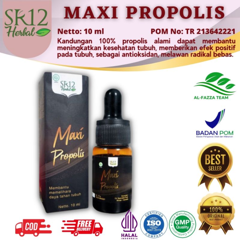 Jual MAXI PROPOLIS SR12 / PROPOLIS ASLI / MENJAGA DAYA TAHAN TUBUH ...