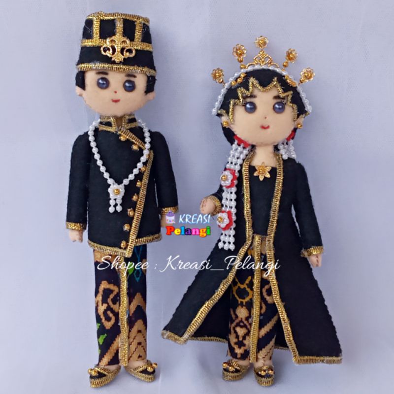 Jual Boneka Pengantin/Adat Jawa/Boneka Adat/Boneka Hias Mahar/Souvenir ...