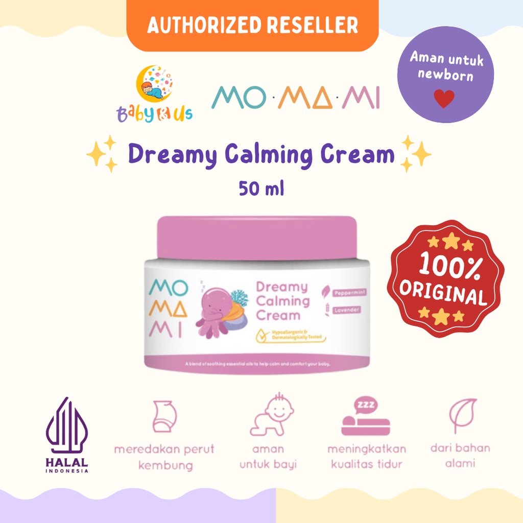 Jual MOMAMI Baby Dreamy Calming / Meredakan Kembung - Lotion & Cream ...
