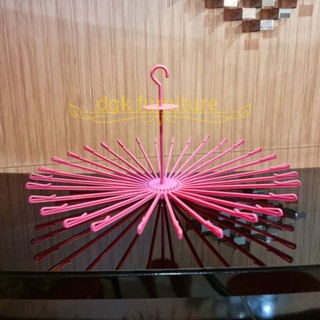 Jual Folding Hanger Bulat Jemuran Gantungan Baju Bayi Kolor Kaos Kaki ...