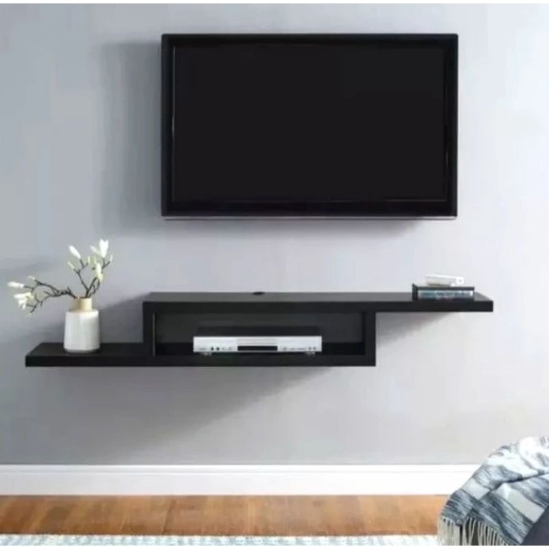 Jual Rak TV Gantung Ambalan Meja TV Tempel Dinding Rak Serbaguna ...